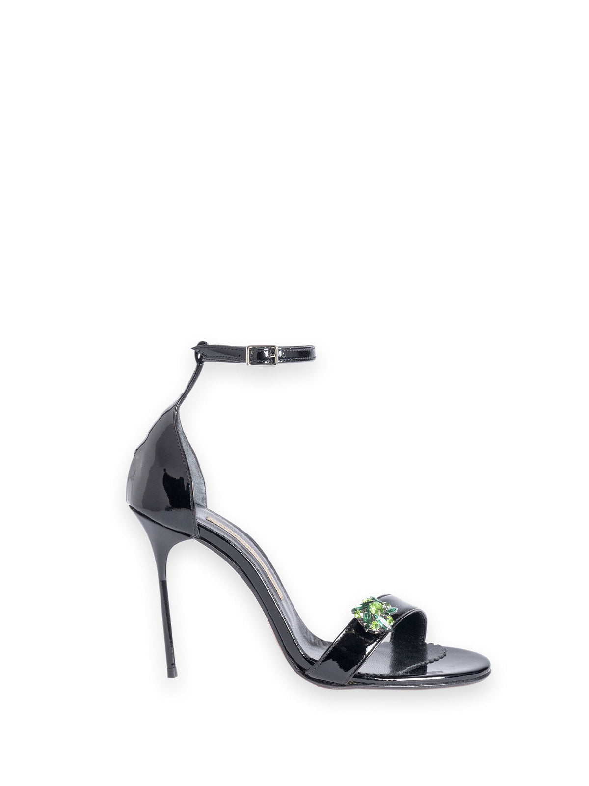Black heeled sandals Frida - Jerelyn Creado – jerelyn-creado