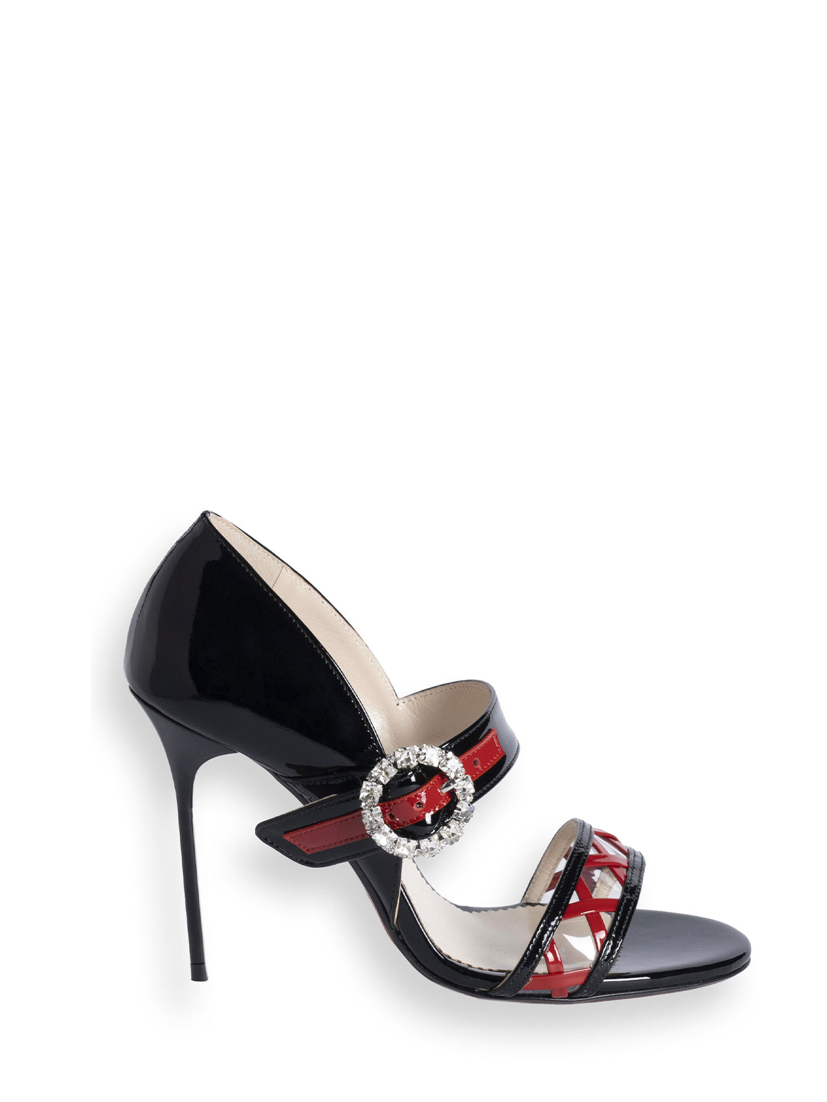 Black heeled sandals Olivia - Jerelyn Creado – jerelyn-creado